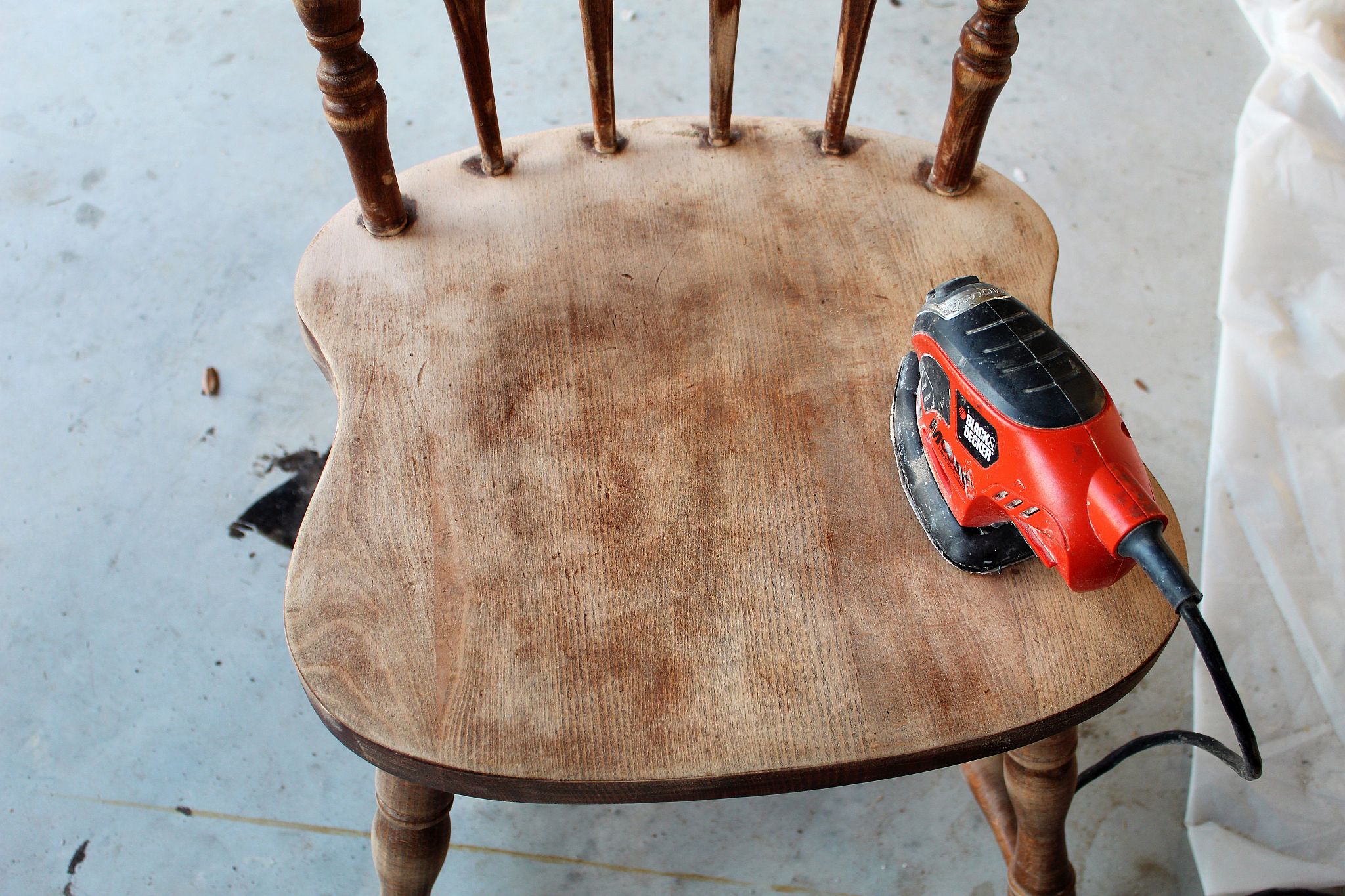 French Vintage Chair-How To Apply A Printed Image To Furniture – Nooks ...