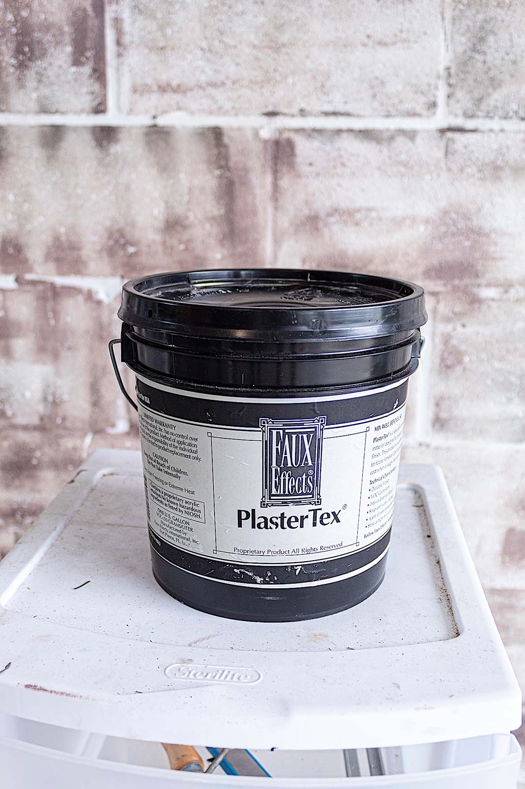 Cinder Block Wall Transformation – Nooks In Bloom