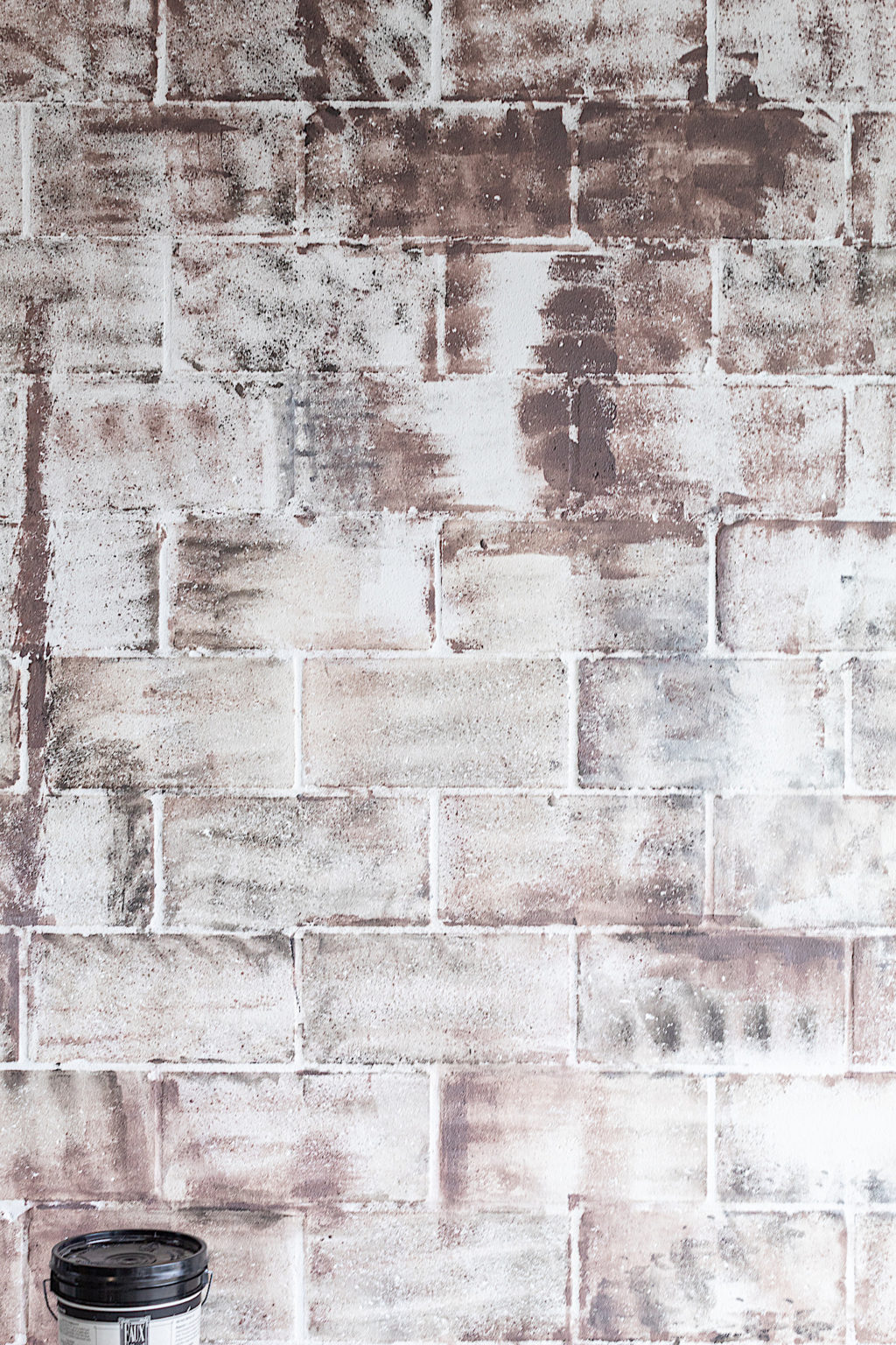 Cinder Block Wall Transformation – Nooks In Bloom
