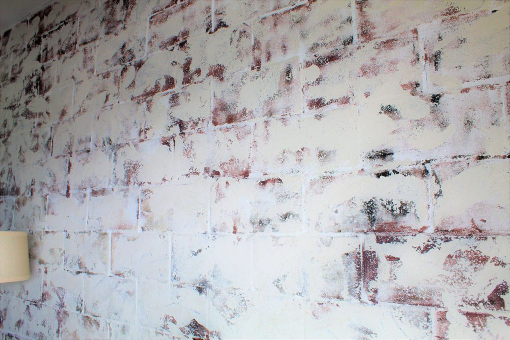 Cinder Block Wall Transformation – HOME DECOR, FURNITURE REDOS & DIY