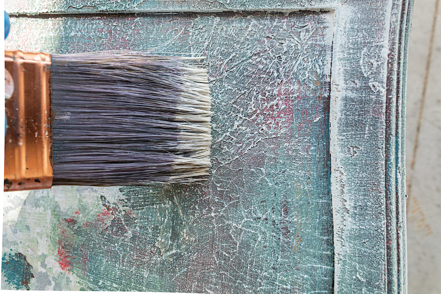 How To Create An Antique Look-Paint Layering Technique – Nooks In Bloom