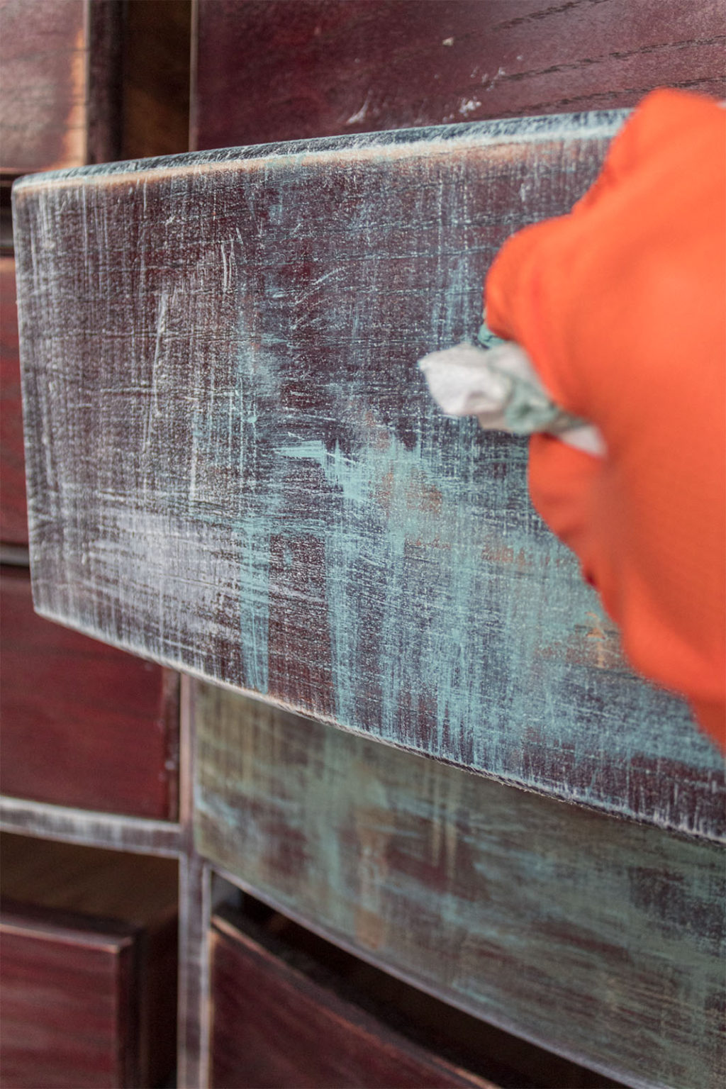 How To Create A Patina Effect/Vintage Dresser – Nooks In Bloom