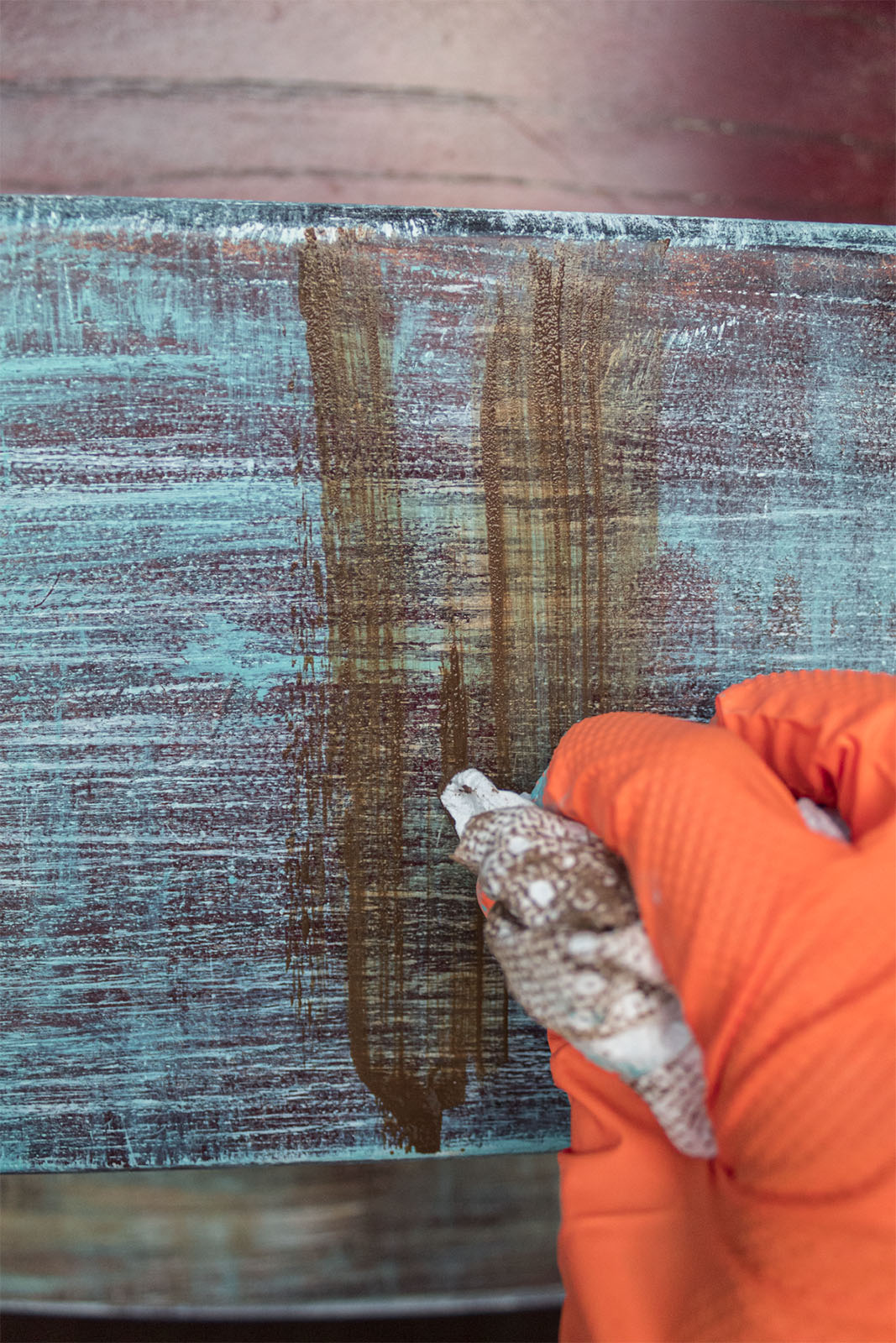 How To Create A Patina Effect/Vintage Dresser – Nooks In Bloom