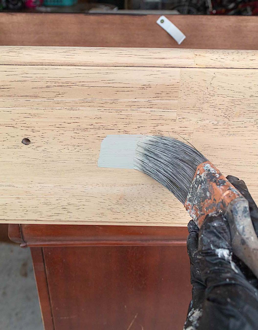 EASY Paint Washed Technique/Simple Elegance Furniture Renovation ...