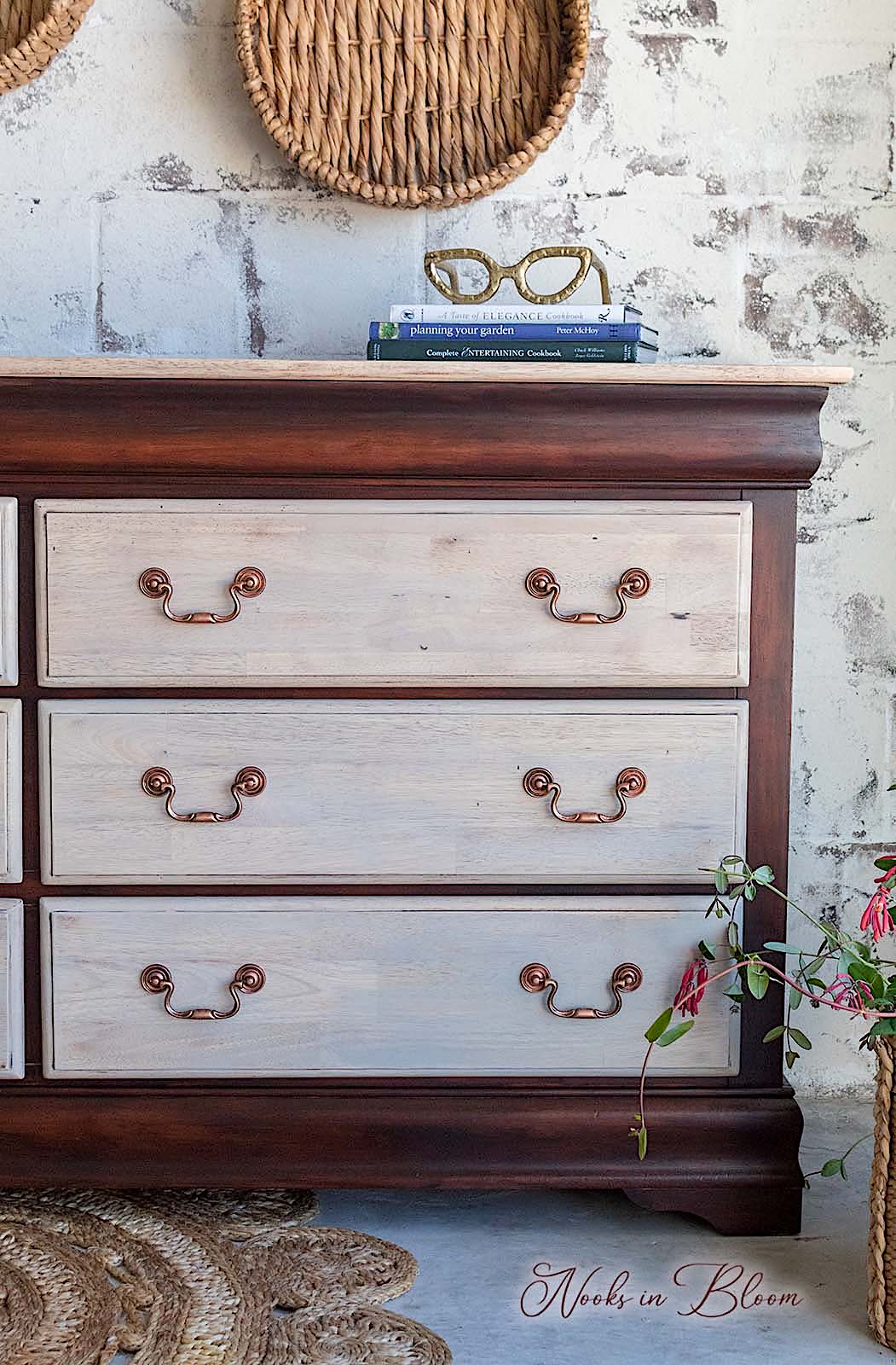 EASY Paint Washed Technique/Simple Elegance Furniture Renovation ...