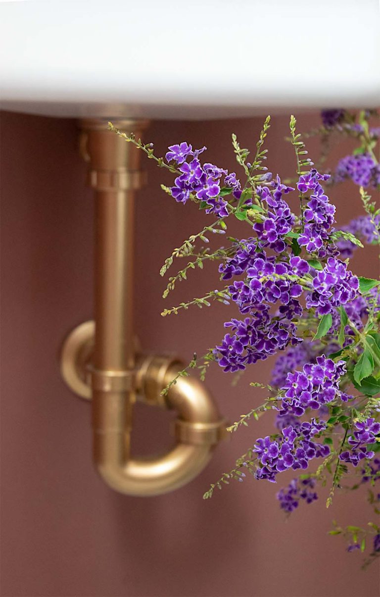 New Look Powder Room – Nooks In Bloom