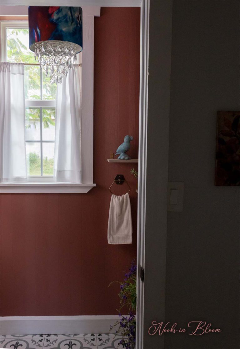 New Look Powder Room – Nooks In Bloom