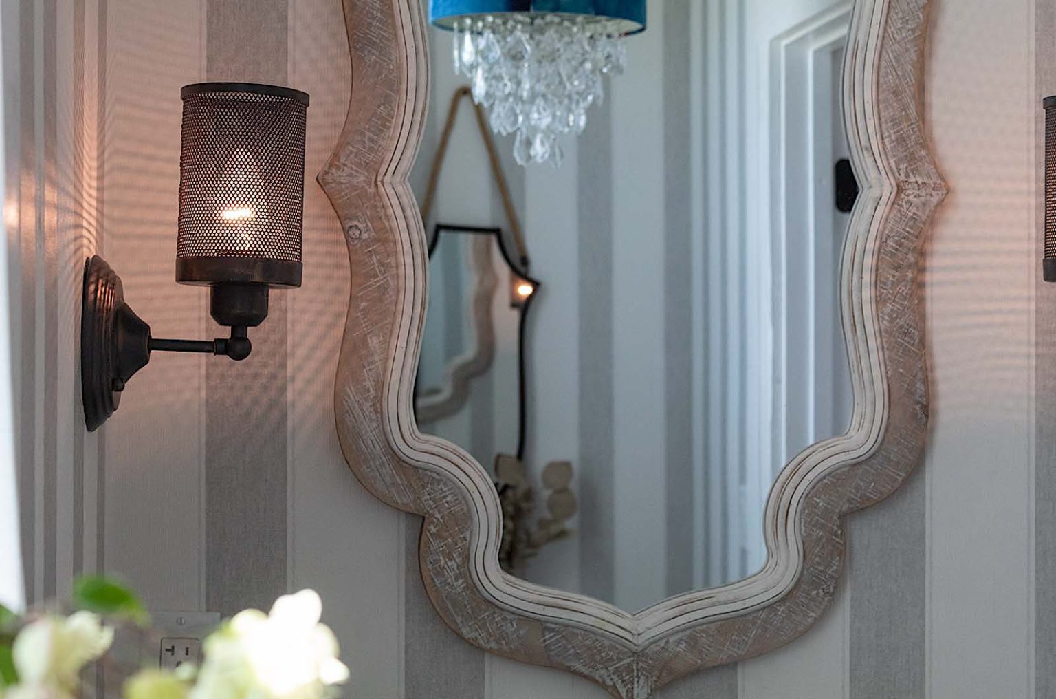 New Look Powder Room – Nooks In Bloom