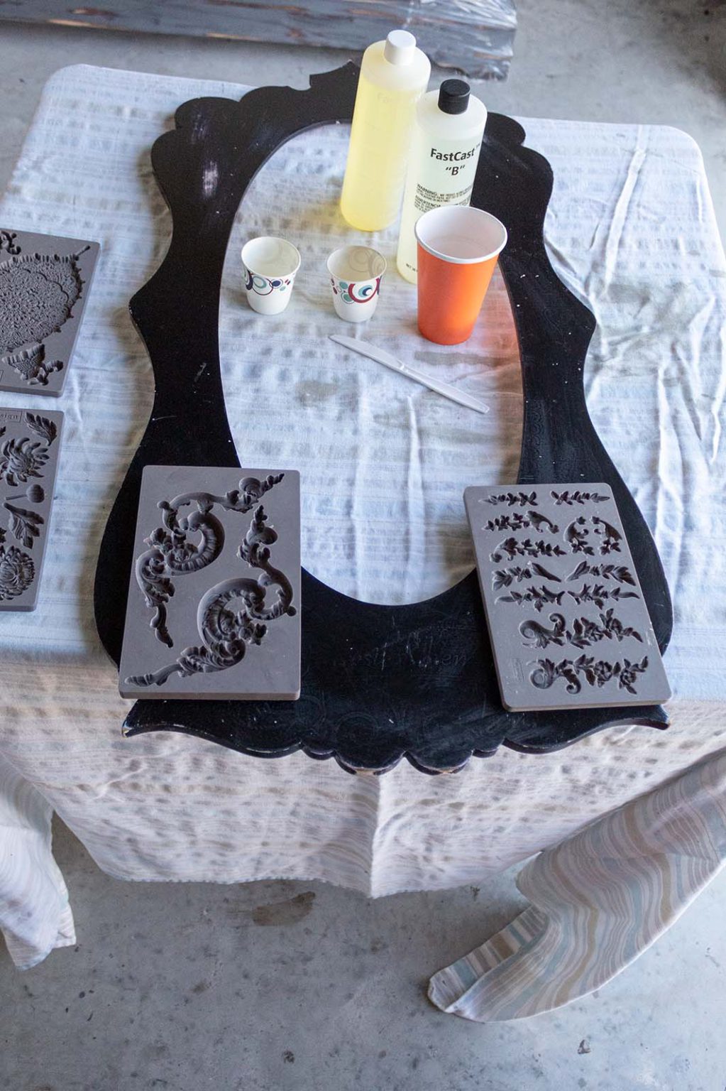 Resin Molds Mirror Updo-Aged Patina Look – Nooks In Bloom