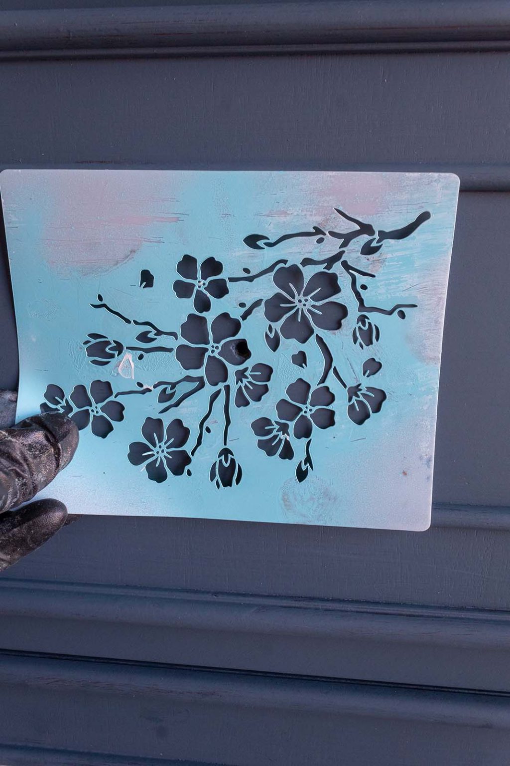 Vintage Inspired Look-Dresser Reno With Raised Stencils – Nooks In Bloom